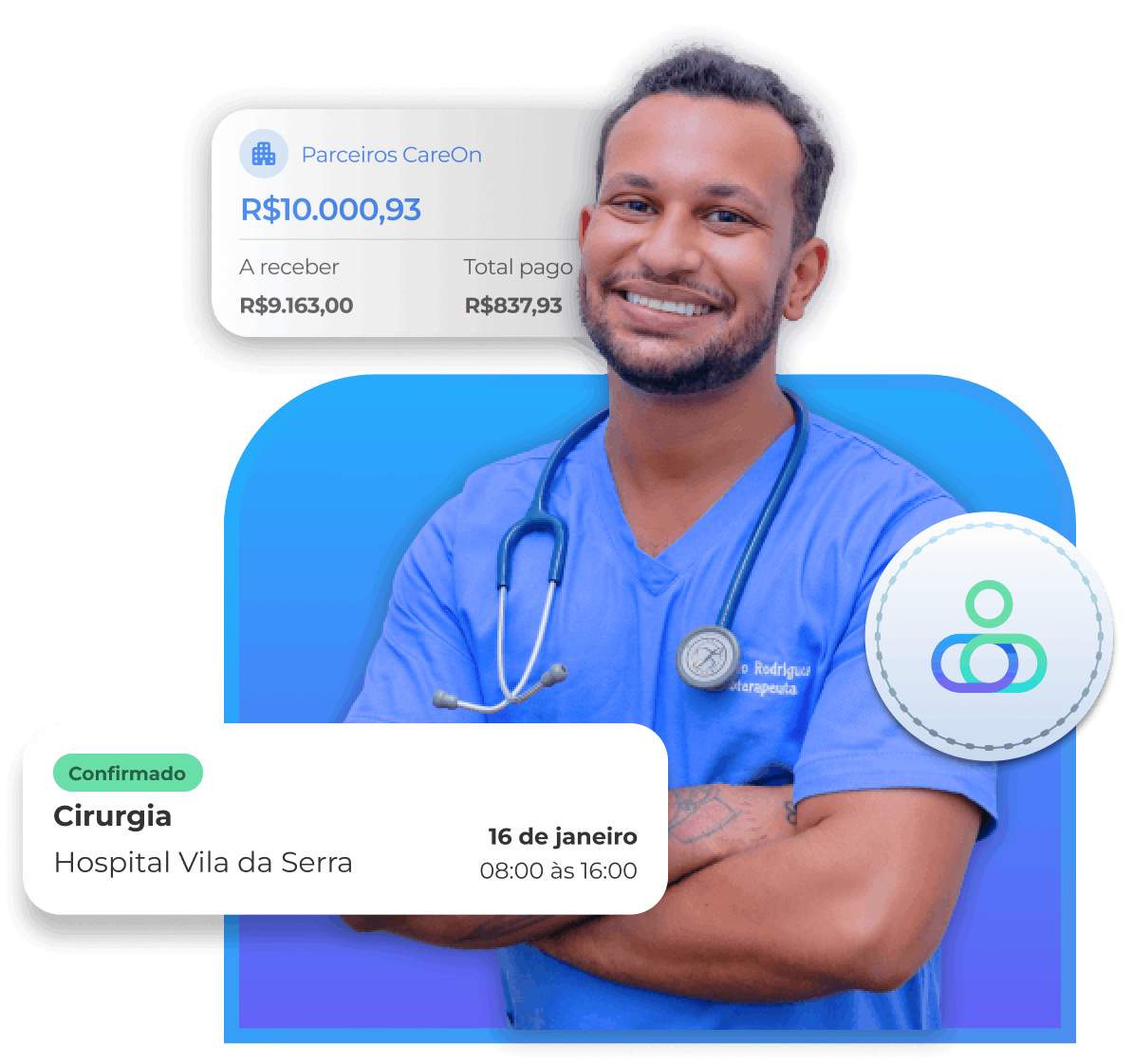 CareOn – O Super App exclusivo para profissionais da saúde