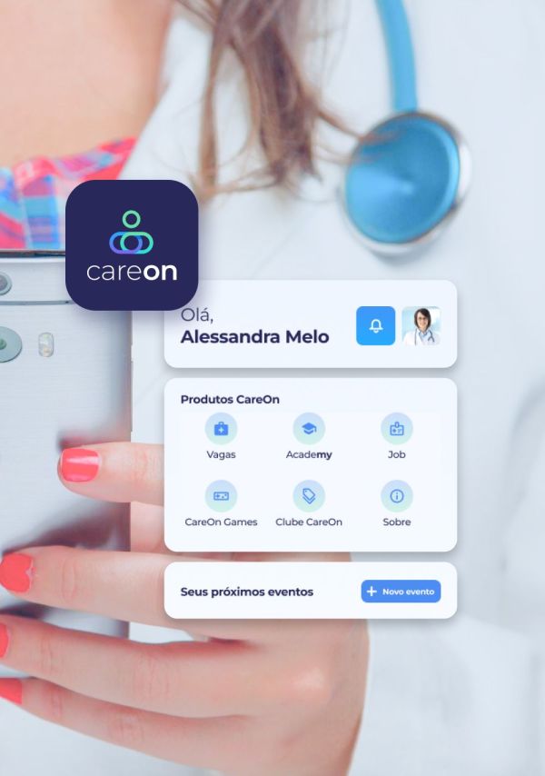 CareOn – O Super App exclusivo para profissionais da saúde
